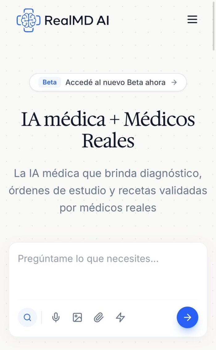 Saber en Salud | RealMD AI: la app argenta que combina inteligencia ...